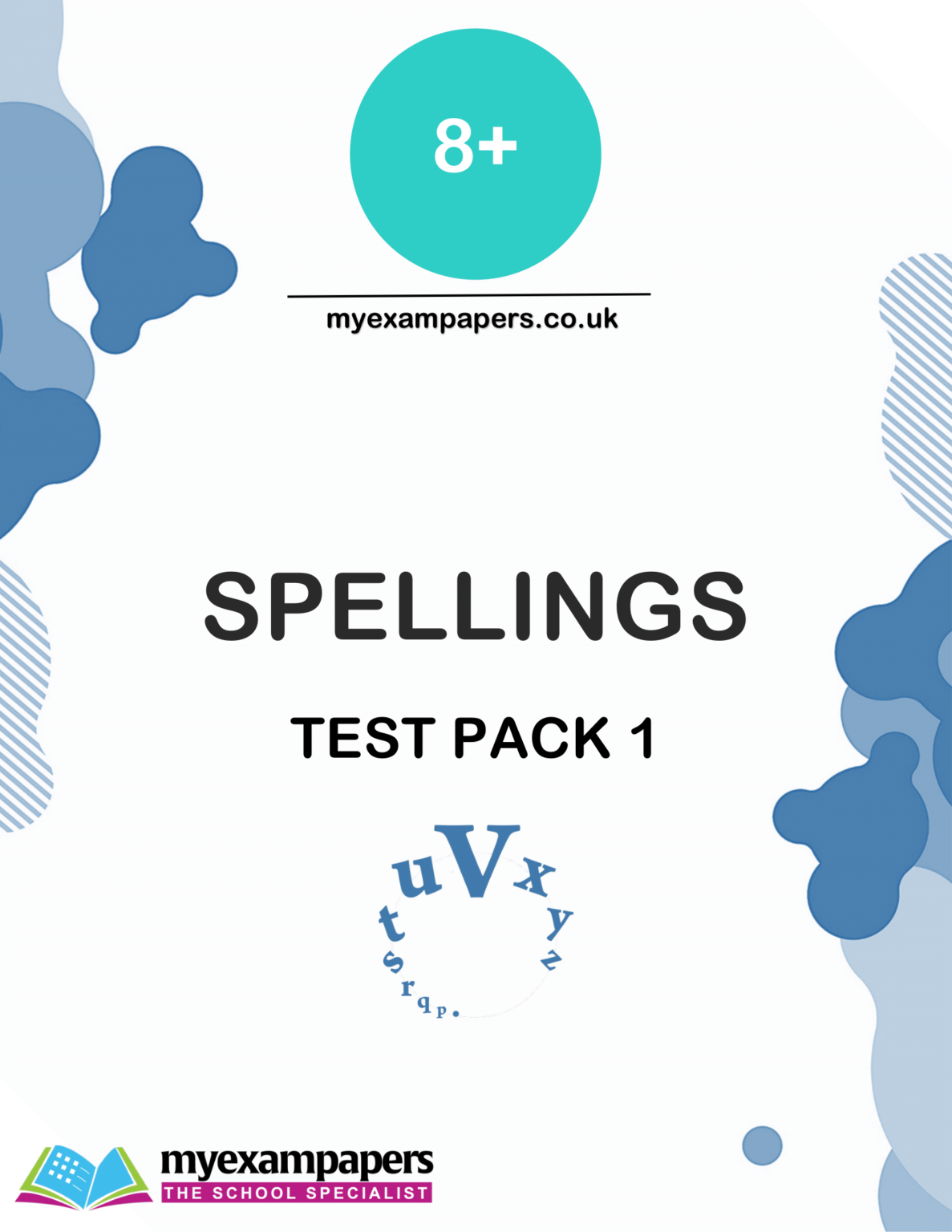 8+ Spelling | Test Pack 1 – MyExamPapers UK